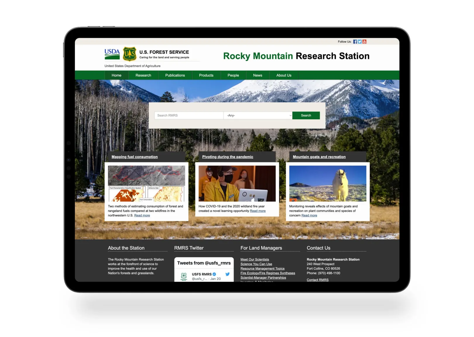 U.S. Forest Service: Rocky Mountain Research Station | Drupal.org